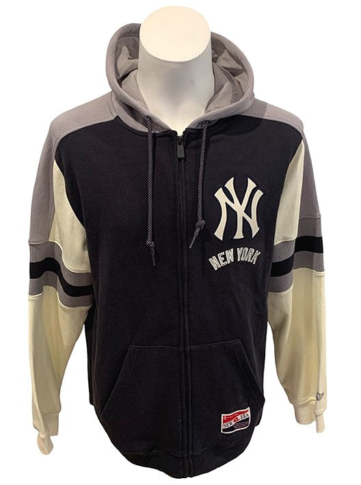 New York Yankees MLB New Era - Home Run Premium Full-Zip Hoodie Jacket ...