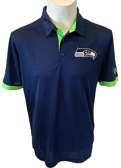 Seattle Seahawks NFL Apparel – On Field Polo Shirt – Pro Look Sports ...