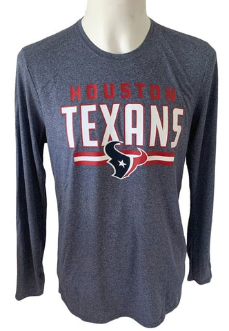 Houston Texans NFL Team Apparel – Headliner Long Sleeve T-Shirt – Pro ...
